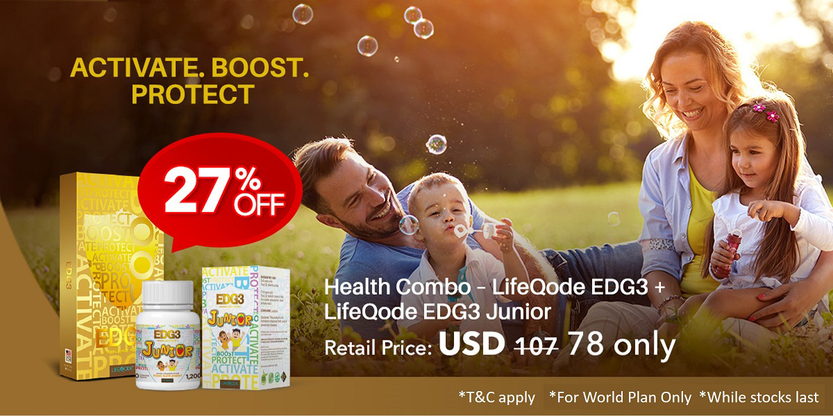 EDG3 - Activate • Boost • Protect - EDG3